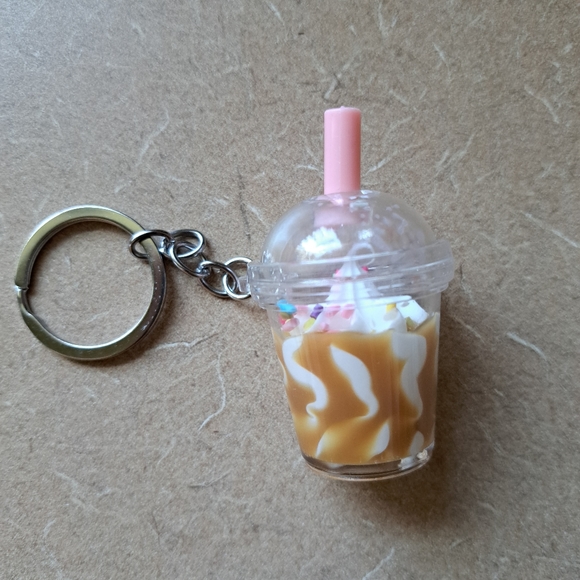 Accessories | Iced Coffee Keychain | Poshmark